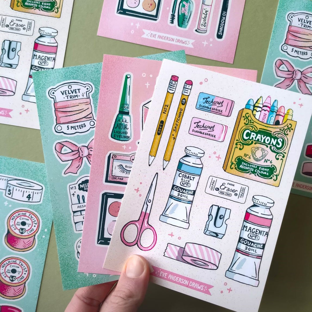 Stickers – EVE ANDERSON DRAWS